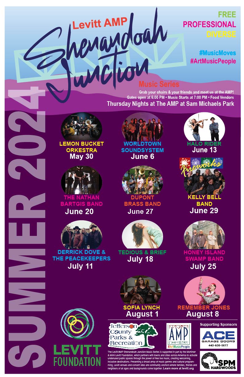 Levitt AMP Shenandoah Junction | Jefferson County Commission, WV